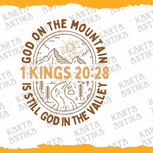 Vintage Men's Bible Shirt PNG, God on the Mountain Hoodie Design Svg ...