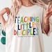 Teaching Little Disciples Svg, Retro Christian Teacher Svg, Religious ...