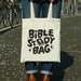 Retro Bible Study Bag Cut File, Boho Christian Tote Bag Png, Religious ...