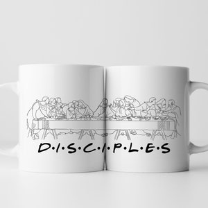 Disciples SVG Cut File, Christian Christmas Svg, Last Supper Shirt Png ...