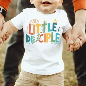 Retro Little Disciple Tshirt SVG, Christian Shirt Cut File for Kids ...