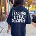 Teaching Little Disciples Svg, Retro Christian Teacher Svg, Religious ...