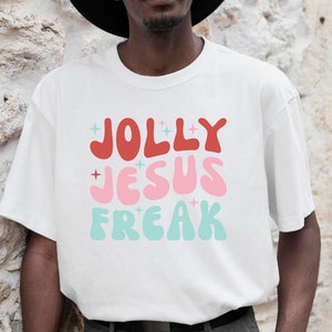 Jolly Jesus Freak Cut File Retro Christian Svg Wavy Bible - Etsy