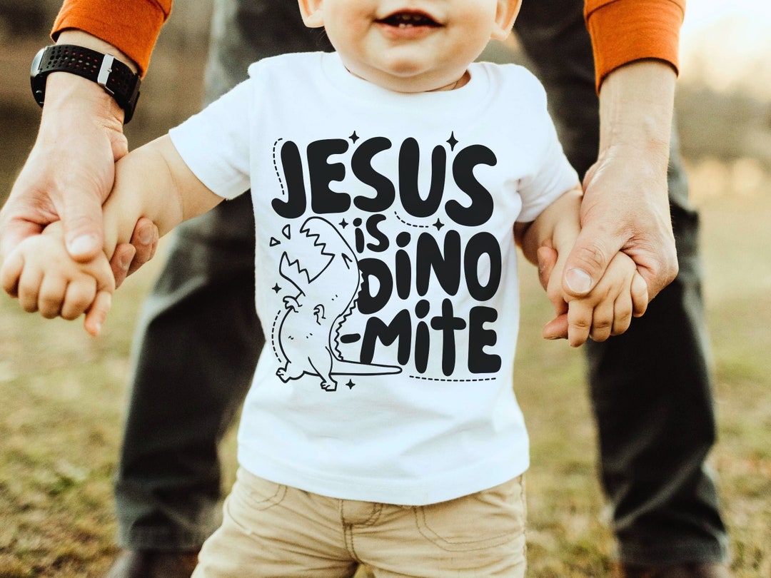 Jesus is Dinomite Dino SVG, Christian Shirts Cut File for Kids ...