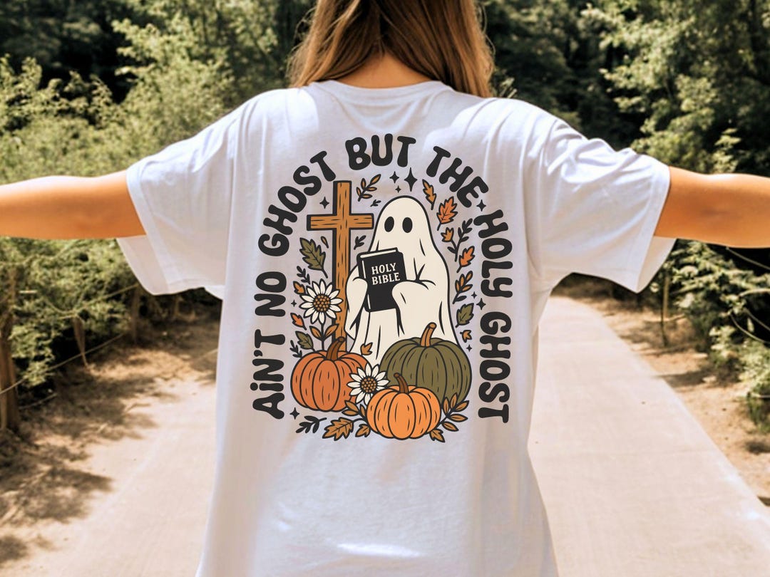 Aint No Ghost Like the Holy Ghost Svg, Retro Christian Kids Sublimation ...