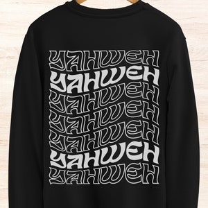 Yahweh YHWH Hoodie Design Svg, Retro Christian Sublimation, Boho Yeshua ...
