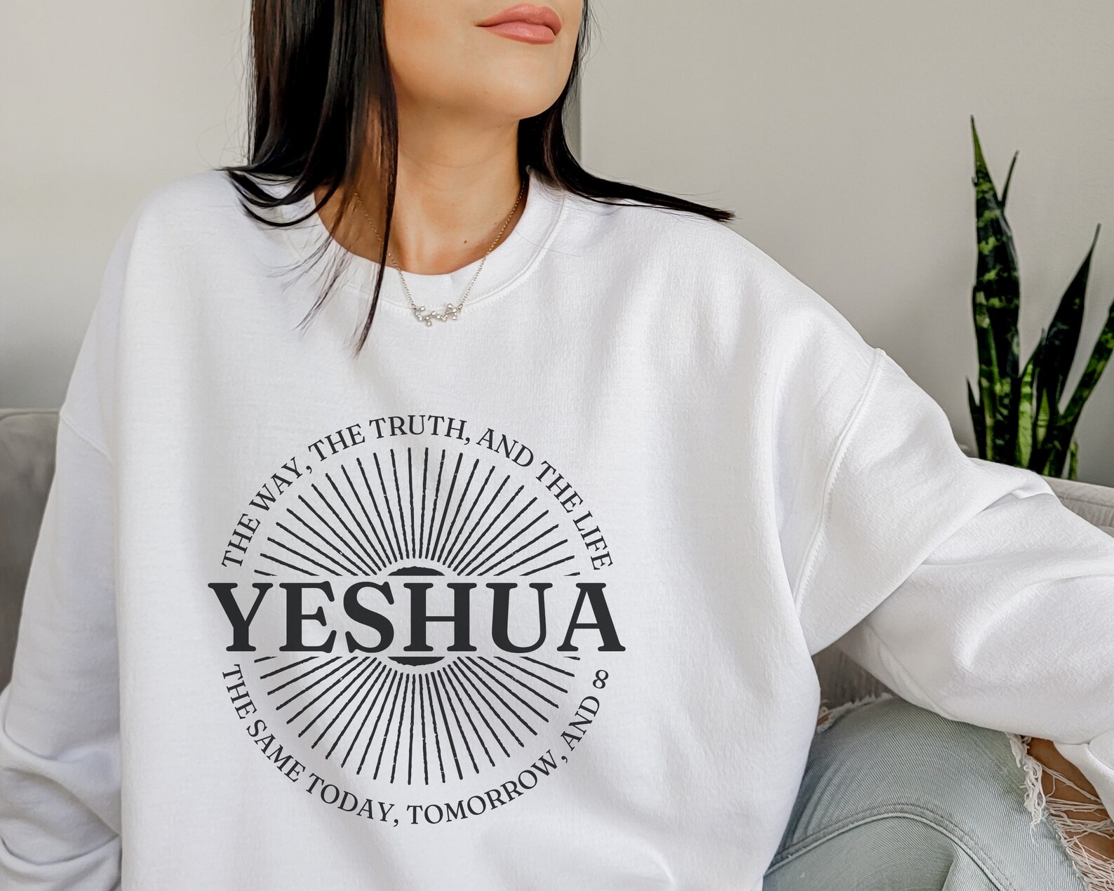 Yeshua Shirts SVG Faith PNG Cross Clipart Jesus the Way the - Etsy
