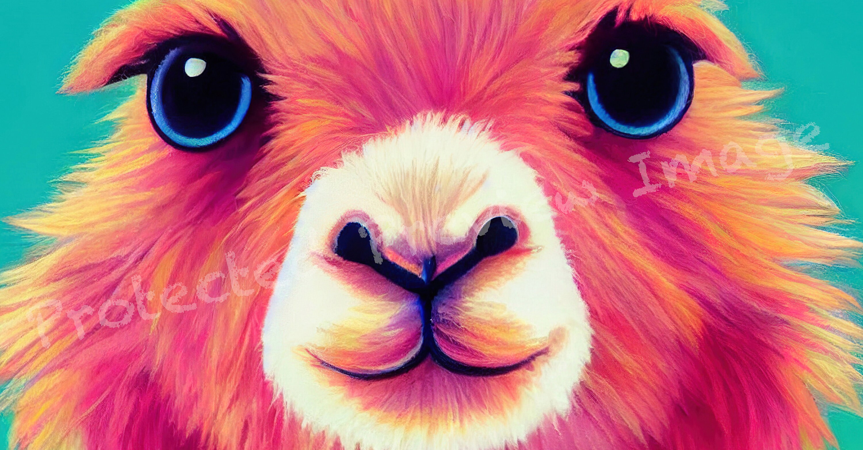 Cute Baby Llama Printable - Lama Print Alpaca Print Nursery Animal ...