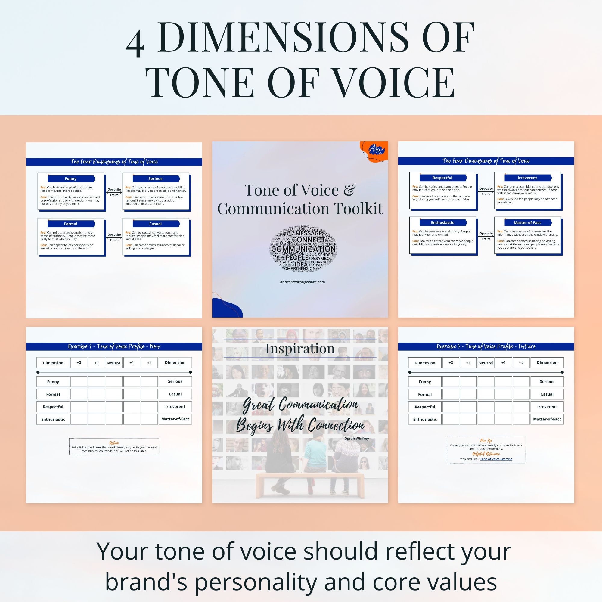 Tone of Voice and Communication Toolkit, Craft, Communicate, Connect ...