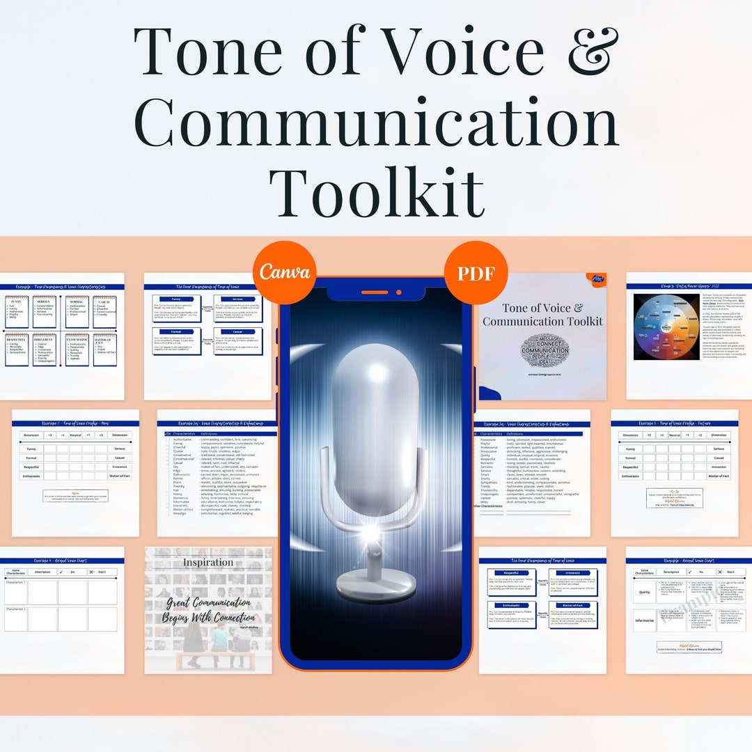 Tone of Voice and Communication Toolkit, Craft, Communicate, Connect ...