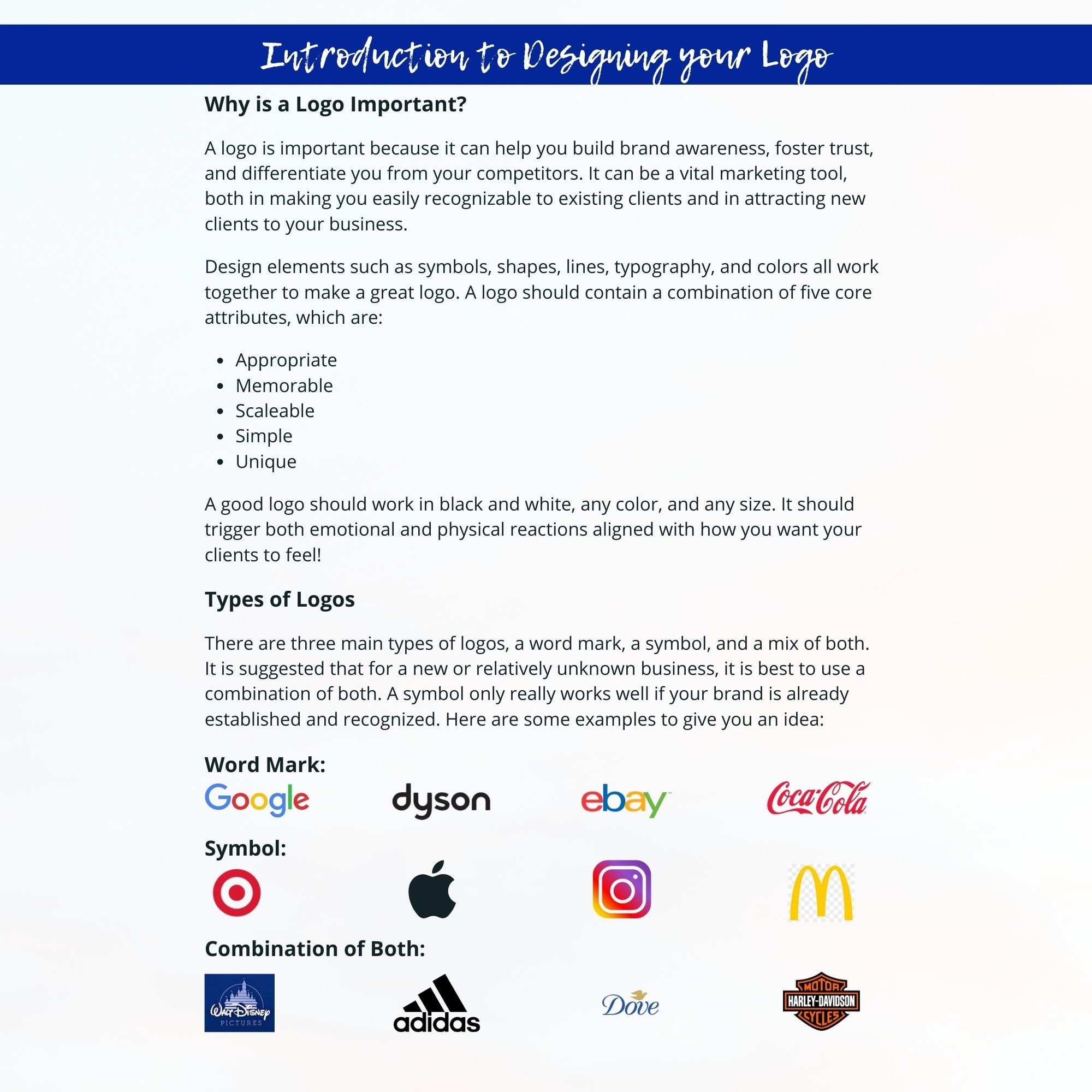 Designing Your Own Logo Toolkit, Step-by-step Guide to Create a Unique ...