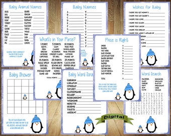 Penguin Baby Shower - Etsy