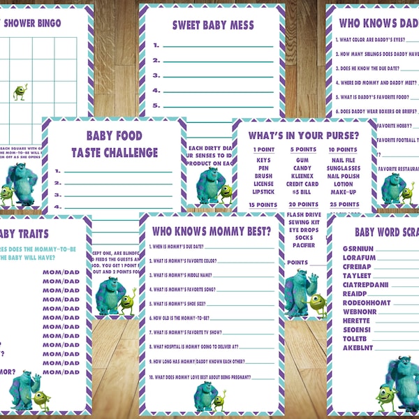 Little Monster Baby Shower - Etsy