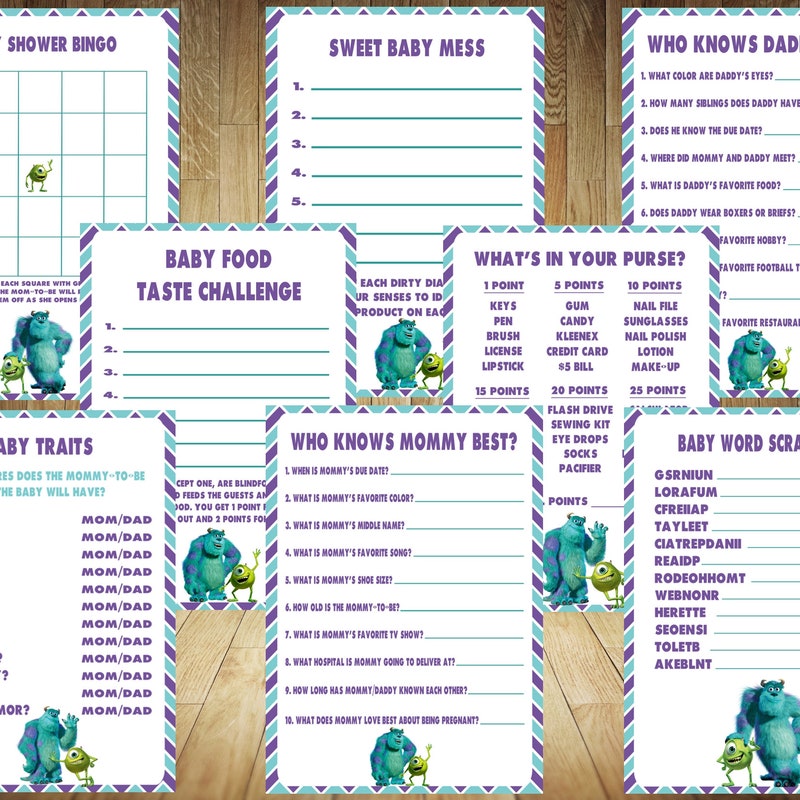 Monster Baby Shower - Etsy