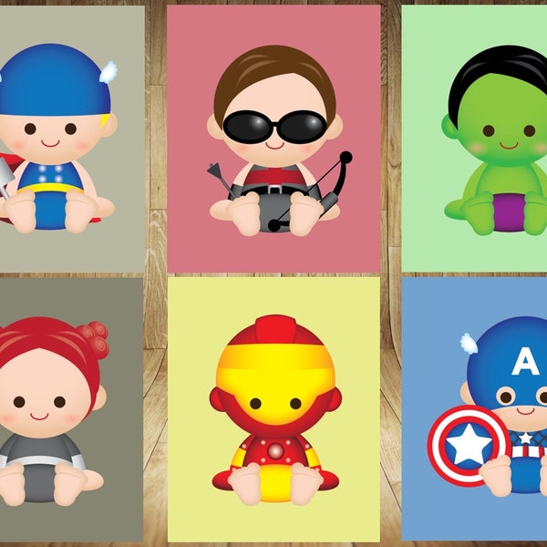 Avengers Nursery - Etsy
