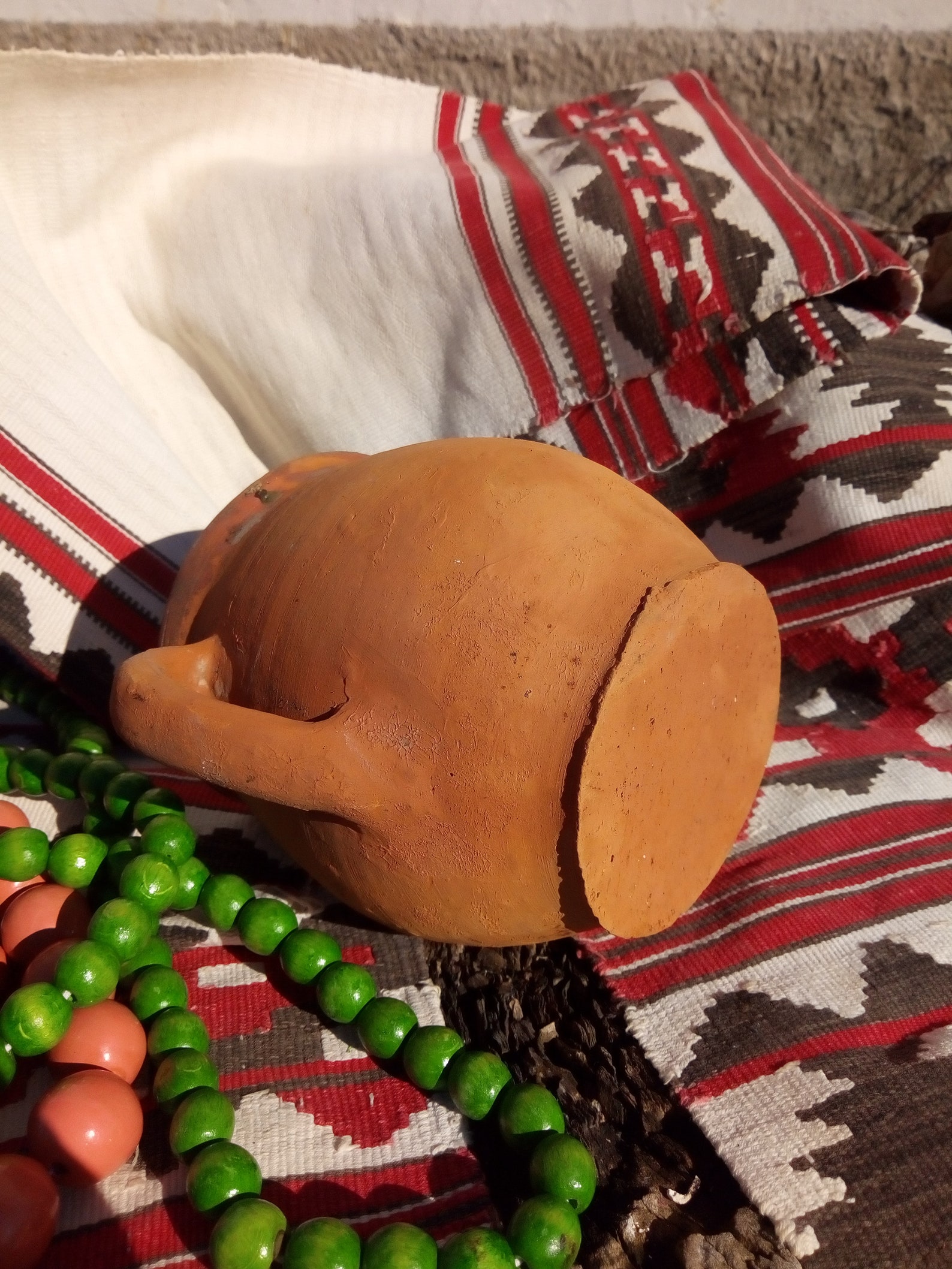 Vintage Clay Pot Ceramic Pot Orange Clay Pots Ceramic Vase | Etsy