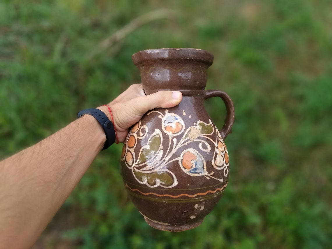 Clay pots Ceramic vase Clay pot Ceramic pot Flower vase | Etsy