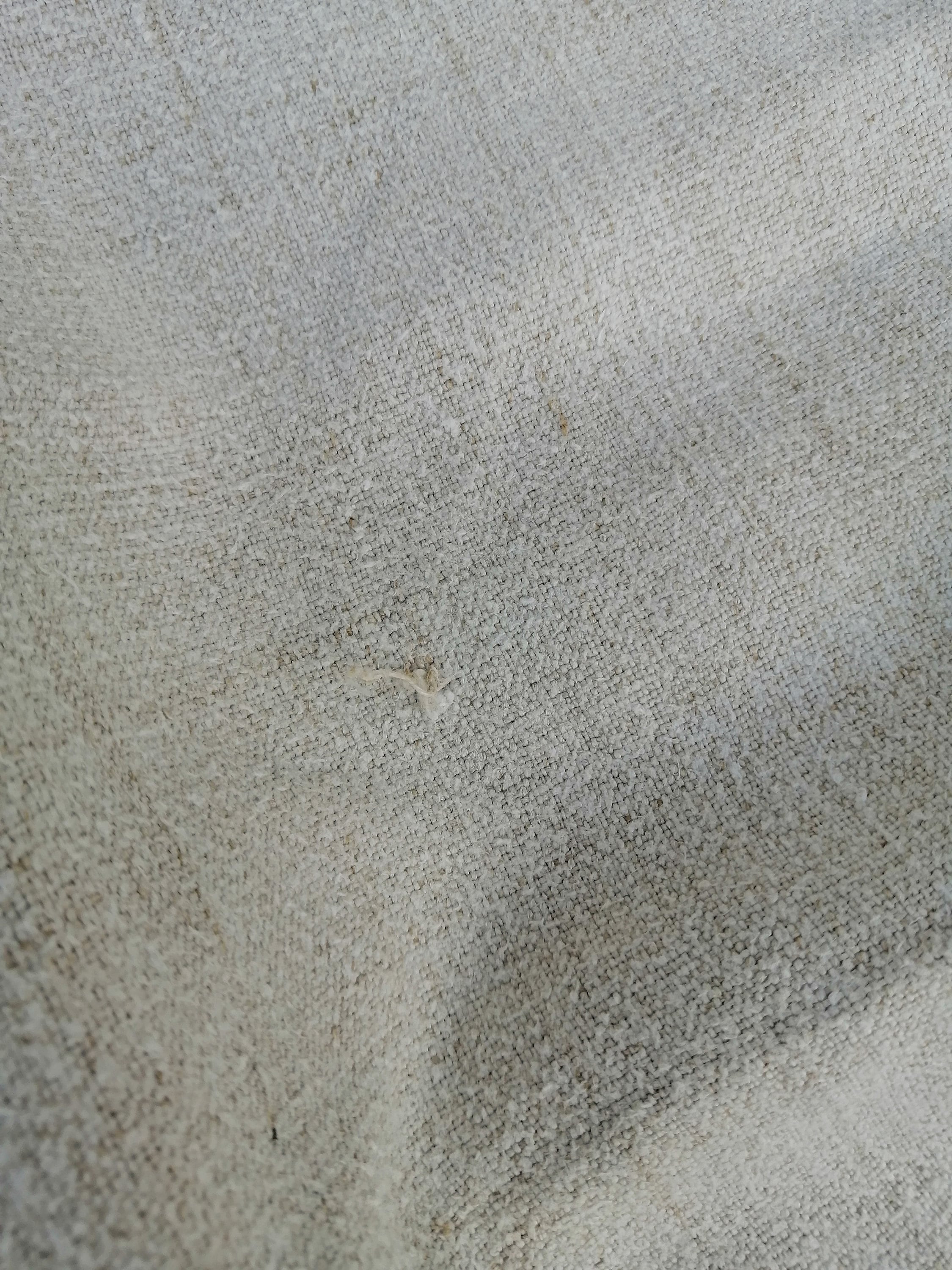 Antique homespun linen blanket Vintage tablecloth Handmade | Etsy