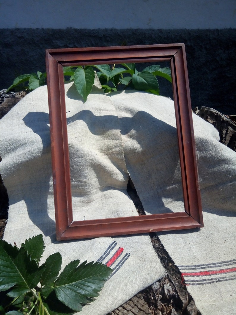 Vintage Wooden Frame Wooden Photo Frame Antique Picture Frame - Etsy