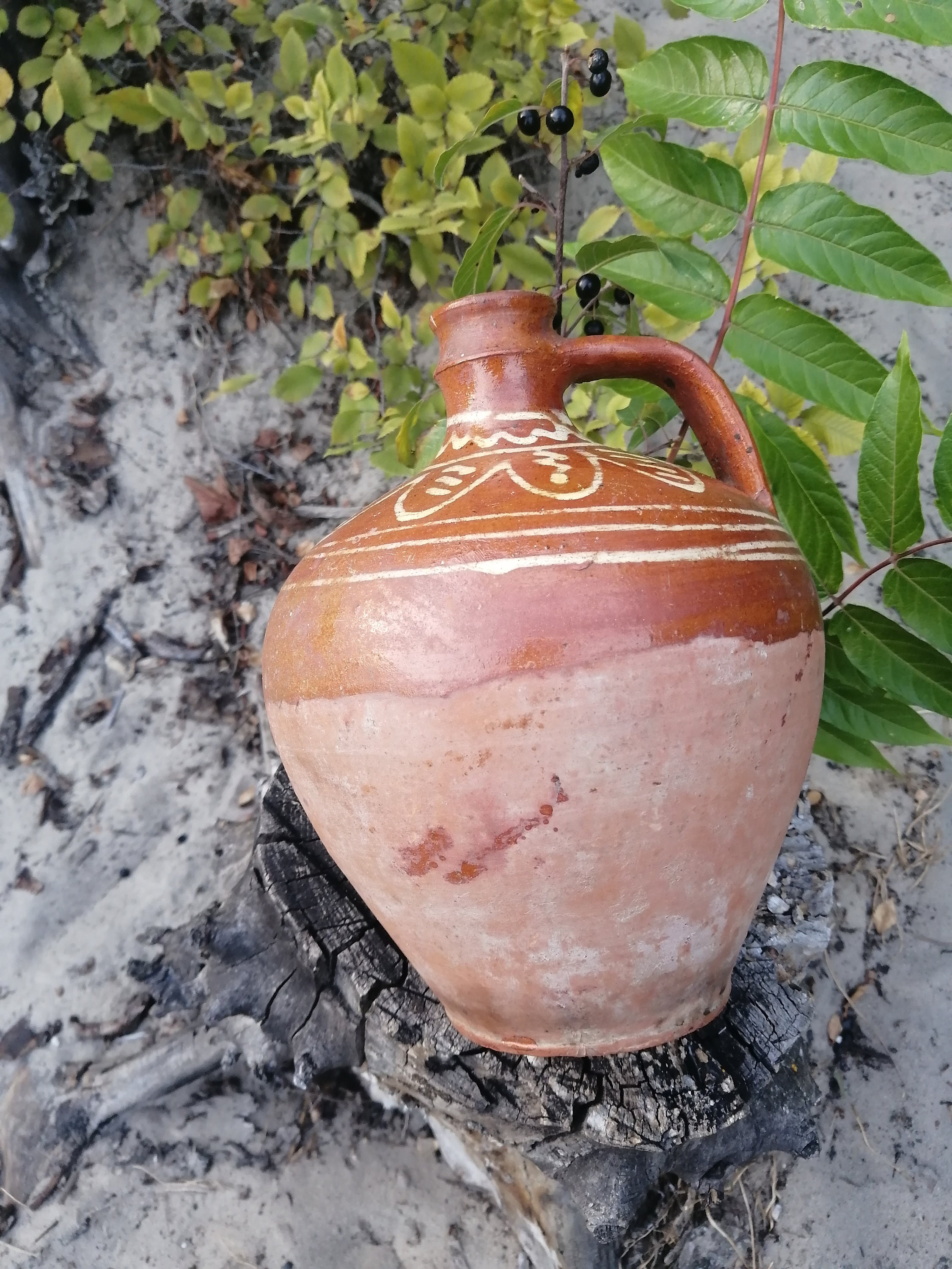 Antique Amphora Antique Ceramic Jug Vintage Vase Flower | Etsy