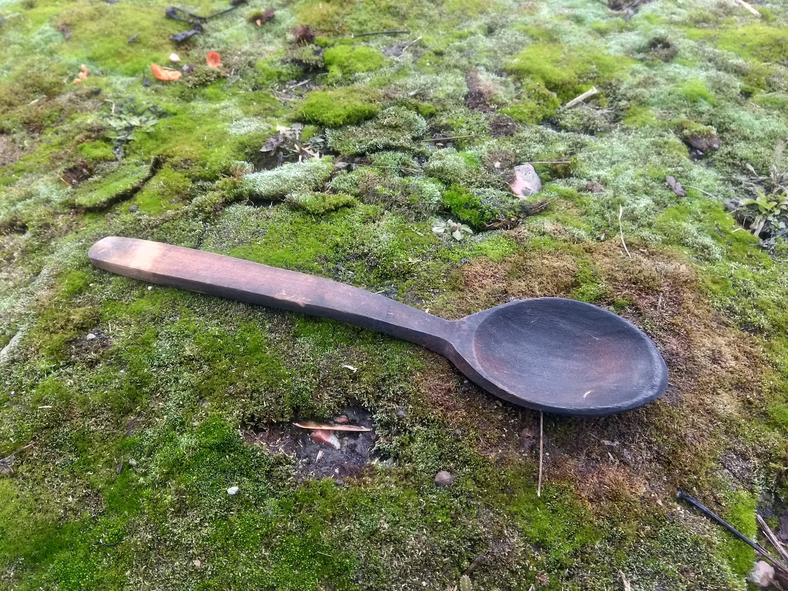 Vintage Wooden Spoon, Hand Carved Spoon, Wooden Spoon, Rustic Spoon ...