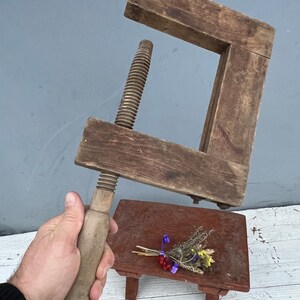 Antique Wood Tool Vintage Wood Carpentry Tool Antique Clamp - Etsy