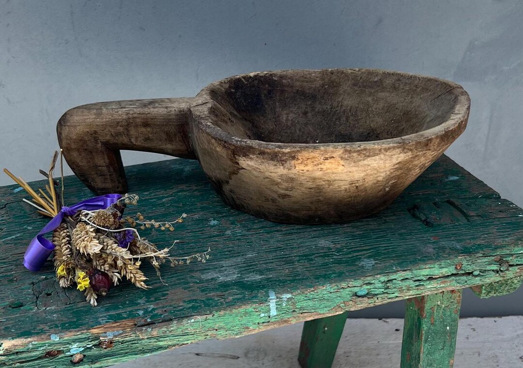 Vintage Large Scoop, Vintage Wooden Scoop, Grain Bucket, Movie Props ...