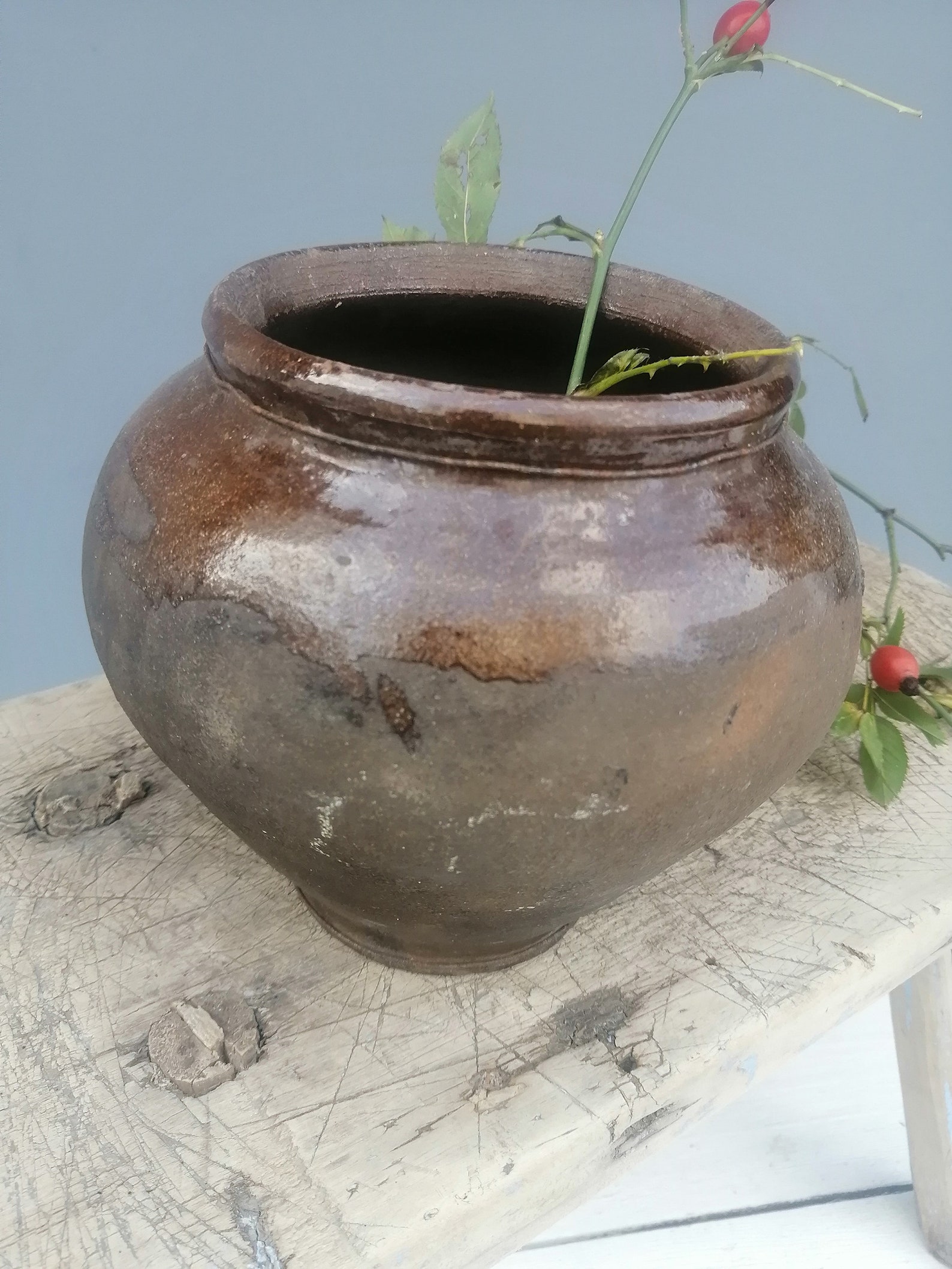 Vintage Pot Small Clay Pot Antique Amphora Clay Plant Pot - Etsy