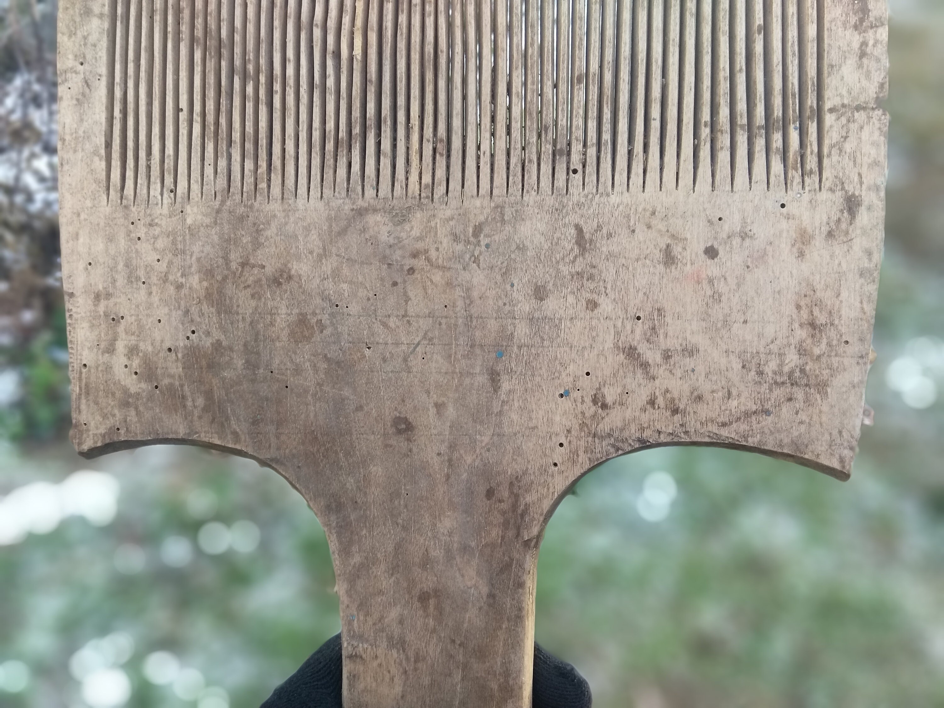 Wool Comb Barber Gift Studio Decor Salon Decor Wooden | Etsy