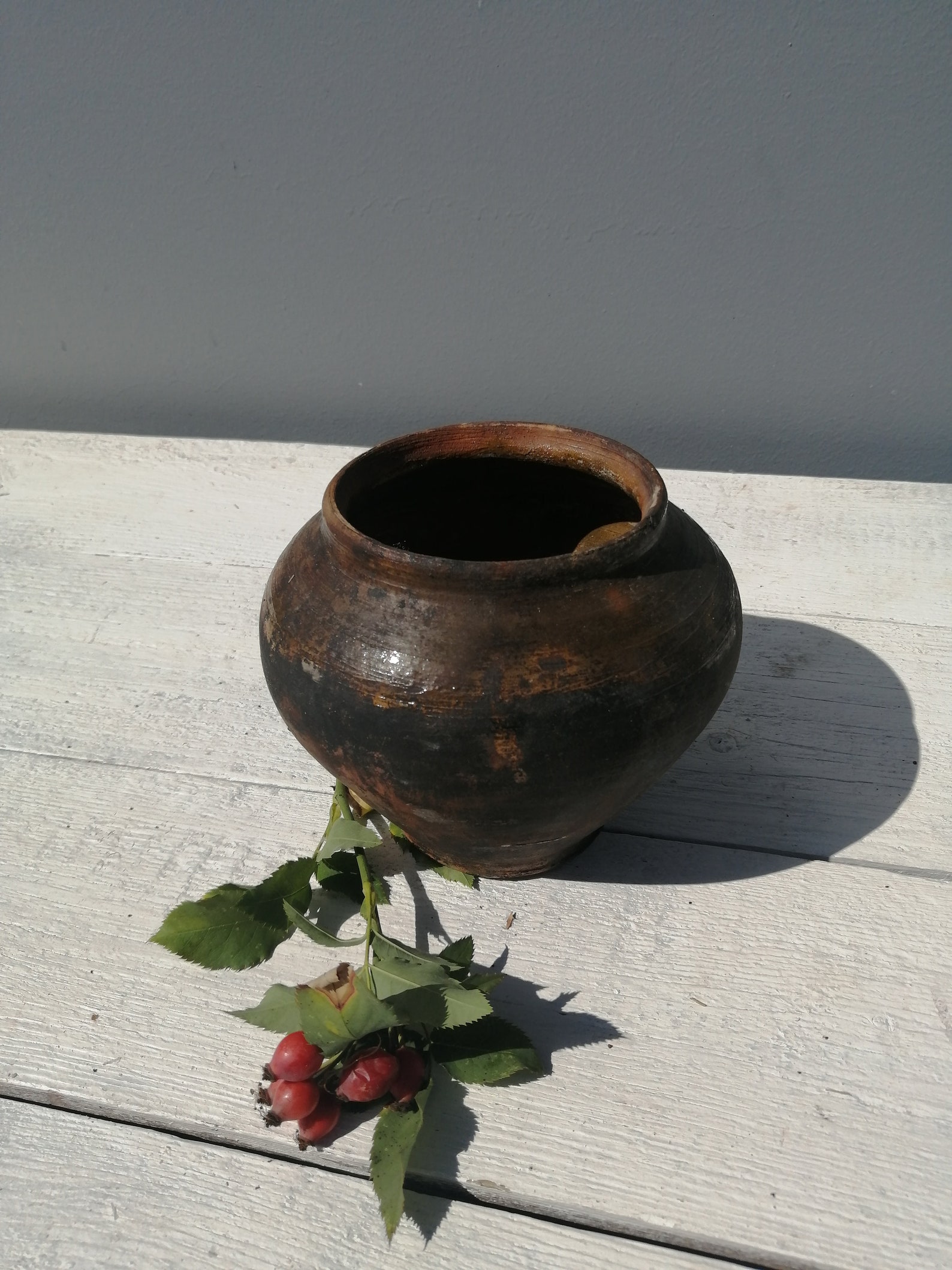 Vintage Pot Small Clay Pot Antique Amphora Clay Plant Pot - Etsy