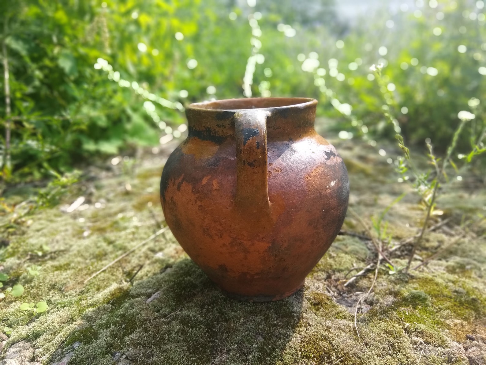 Vintage Clay Pot Ceramic Pot Orange Clay Pots Ceramic Vase - Etsy
