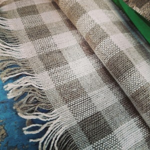 Antique Linen by the Yard, Organic Linen Roll, Natural Linen Fabric ...