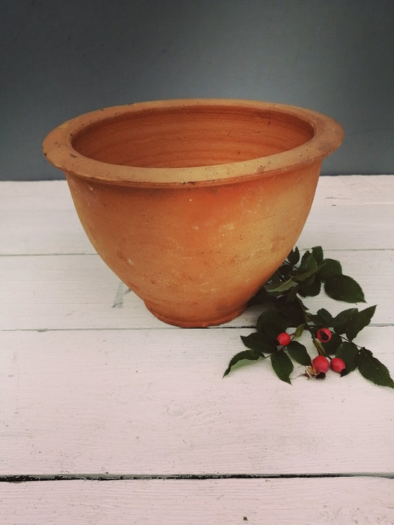 Vintage clay pot Ceramic Large Vase Clay pots Ceramic vase | Etsy