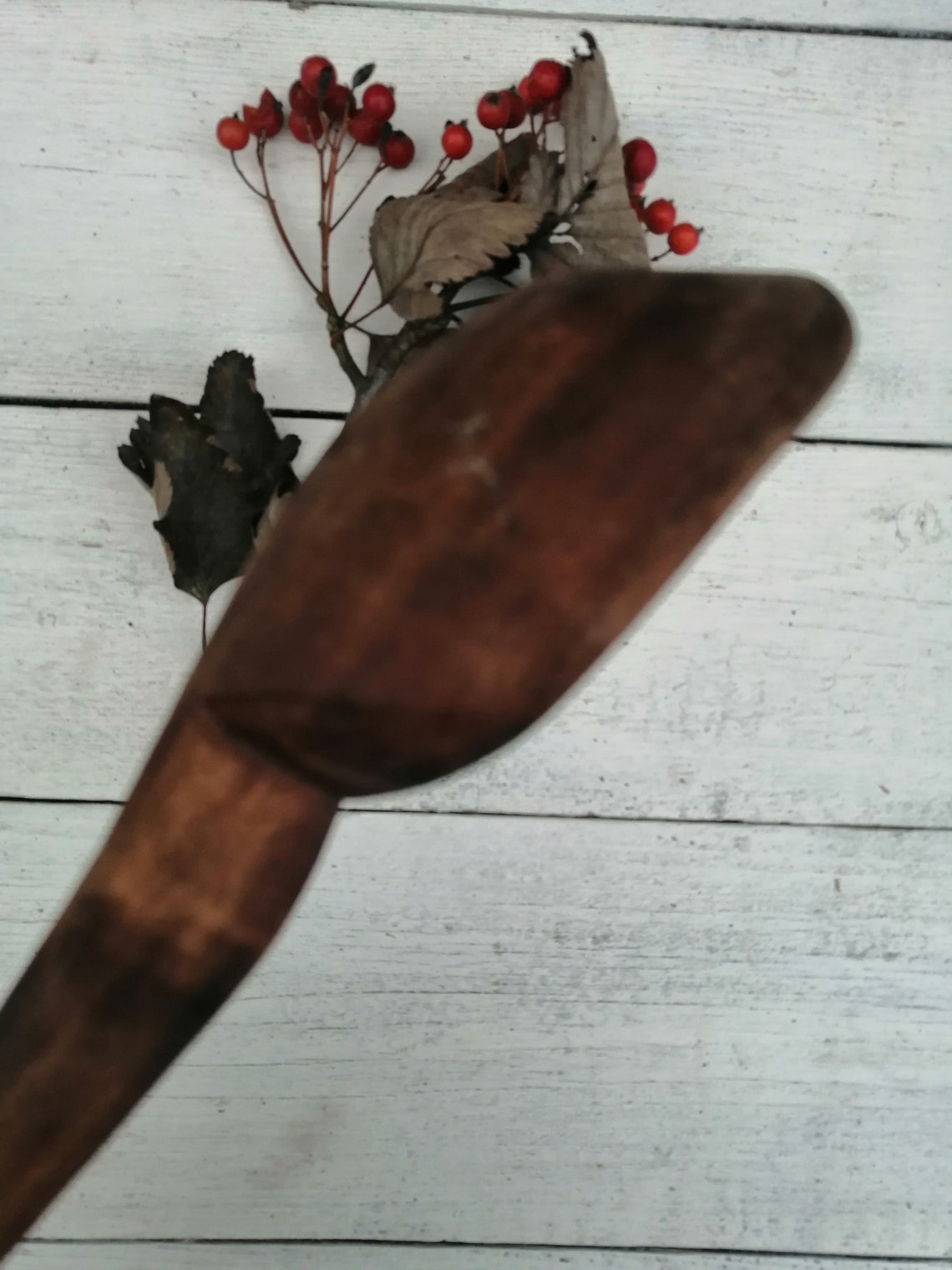 Antique Wooden Spoon Handmade Spoon Wooden Spoon Village - Etsy