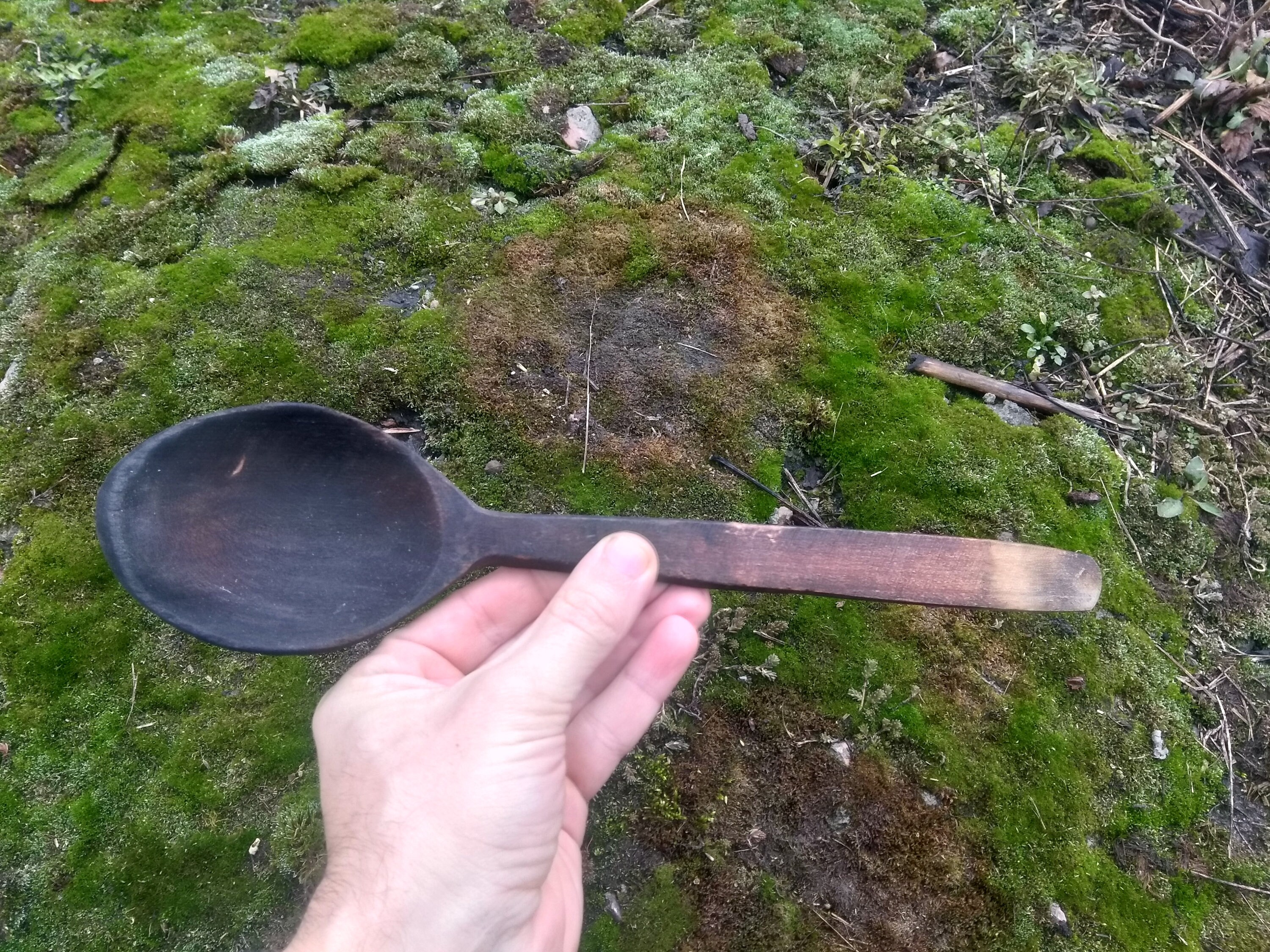 Vintage wooden spoon hand carved spoon wooden spoon rustic | Etsy