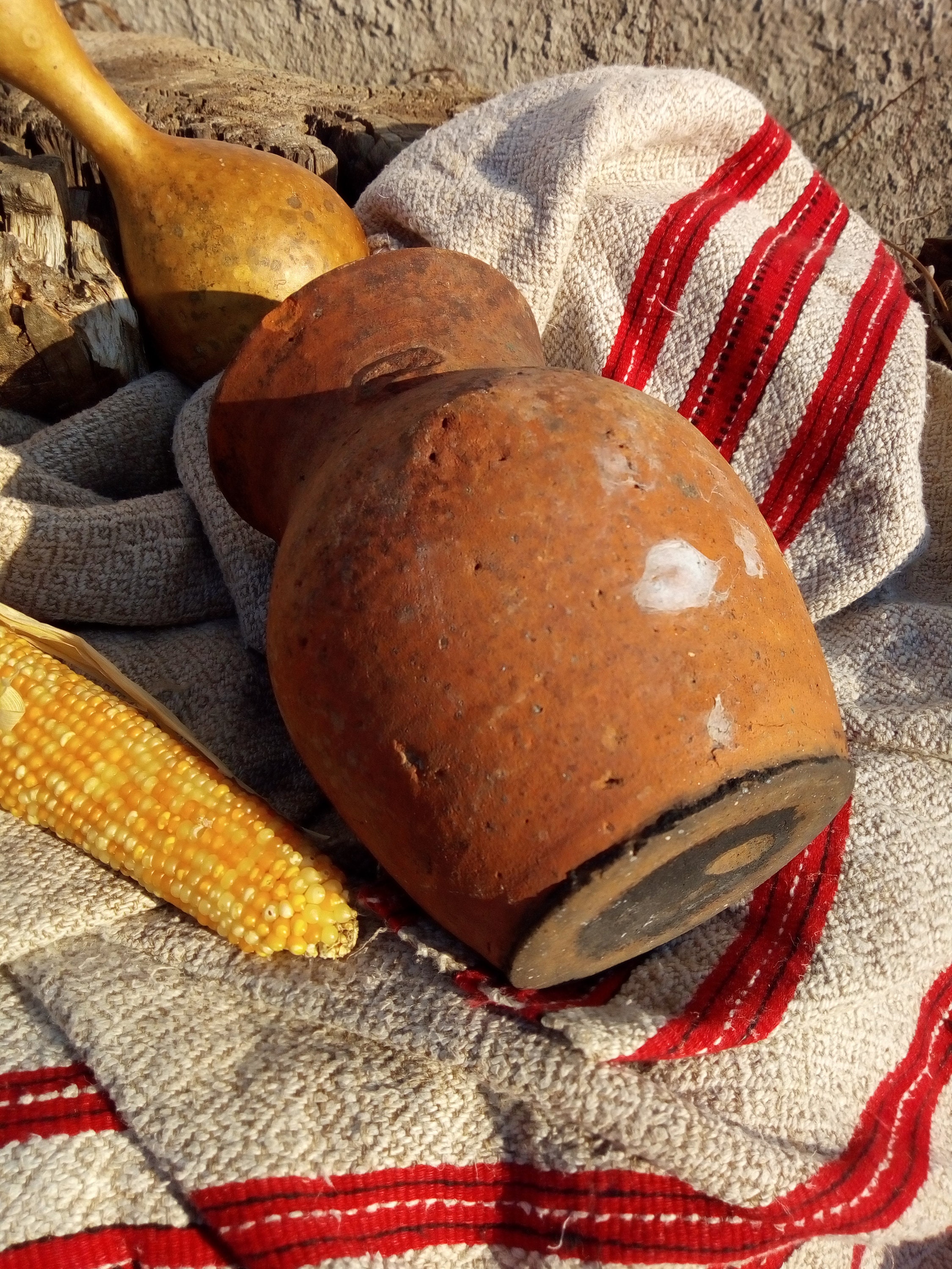 Clay pots Ceramic vase Clay jug Unique pot Flower vase | Etsy
