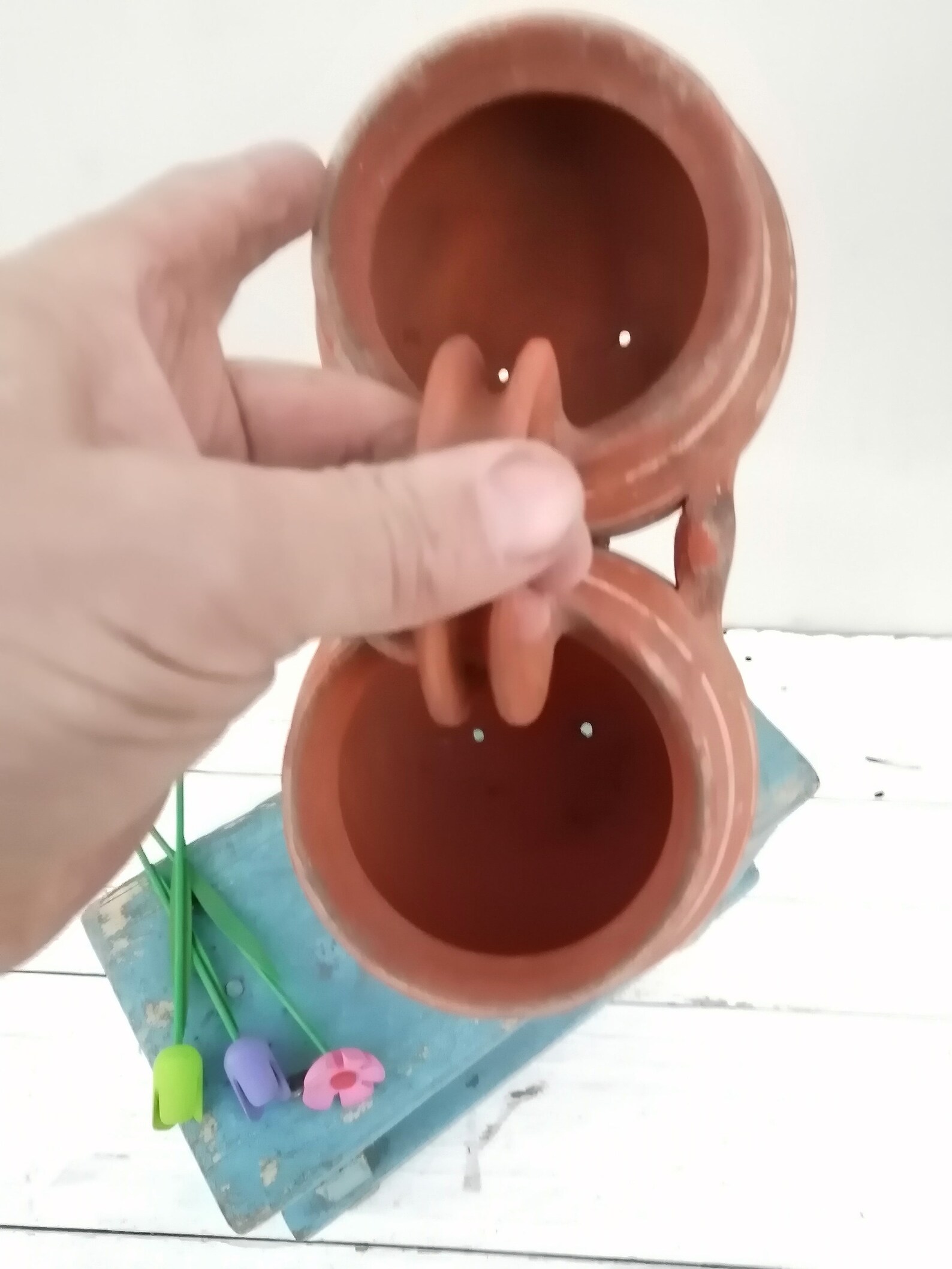 Vintage clay pot Ceramic Large Vase Clay pots Ceramic vase | Etsy