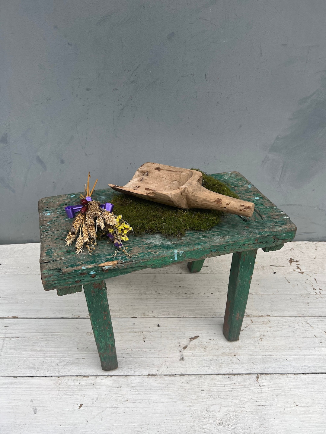 Vintage Large Scoop, Vintage Wooden Scoop, Grain Bucket, Movie Props ...