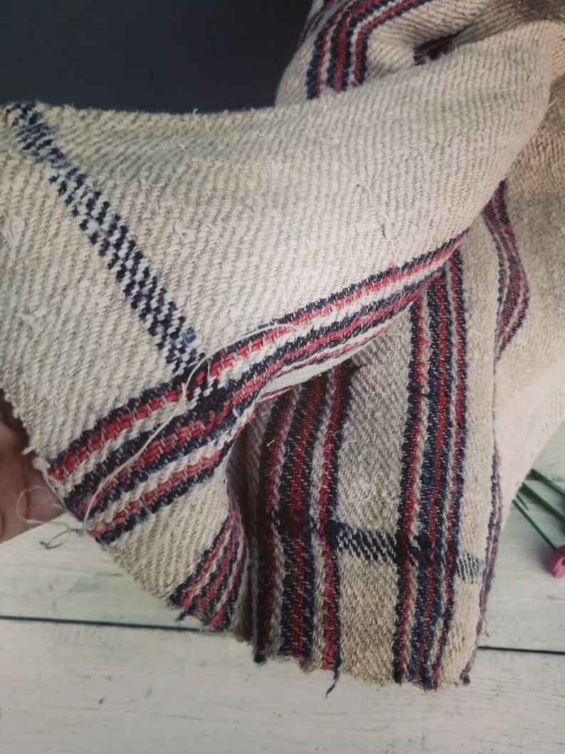 Antique Linen by the Yard Organic Linen Roll Natural Linen | Etsy