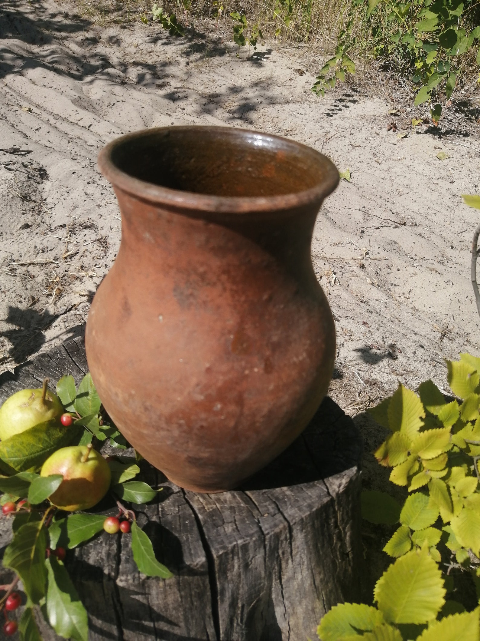 Clay Pots, Ceramic Vase, Unique Pot, Vintage Pot, Flower Vase, Ceramic ...