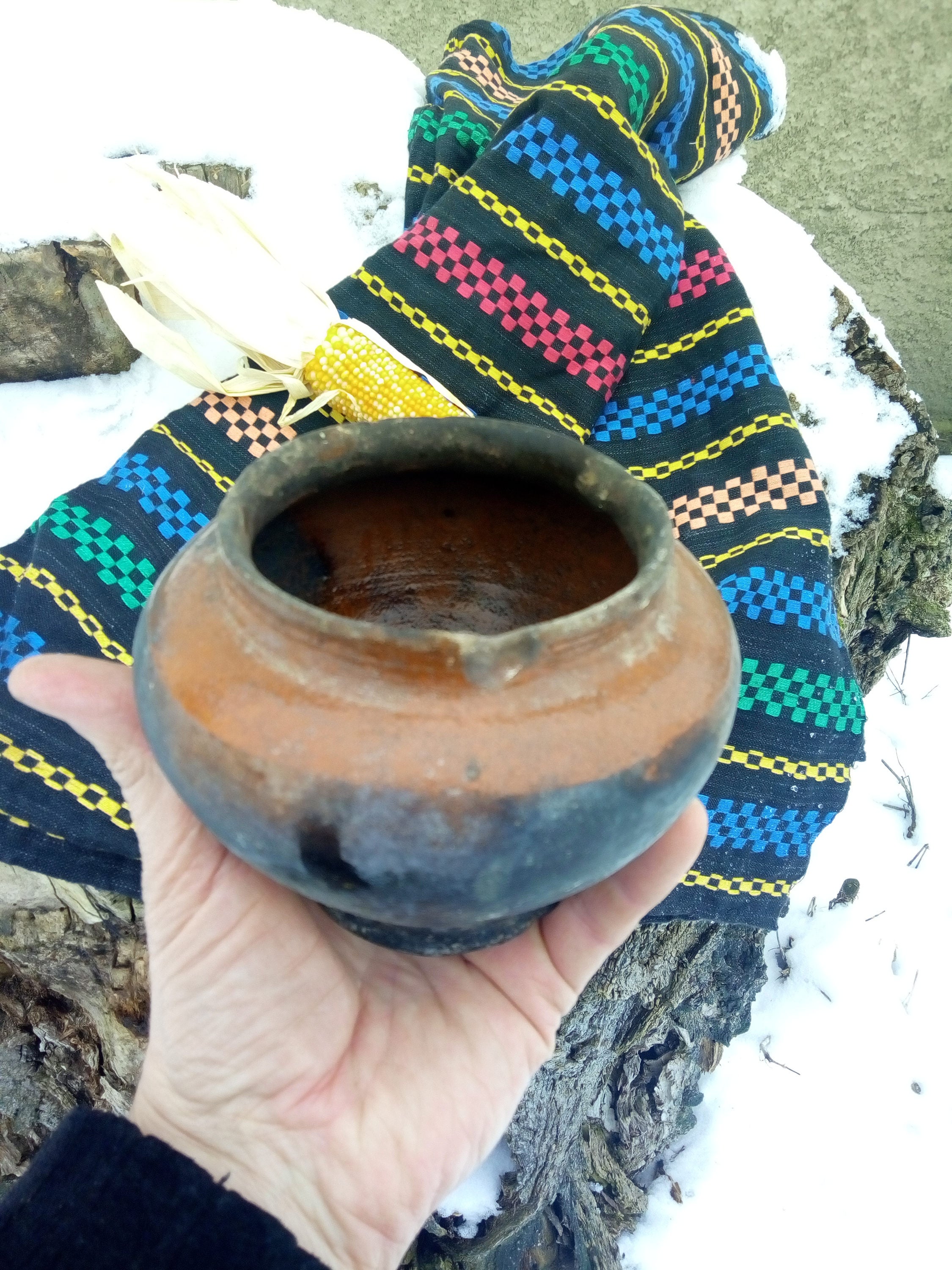 Grandparents gift Ceramic pot large Elegant pot Large ceramic | Etsy