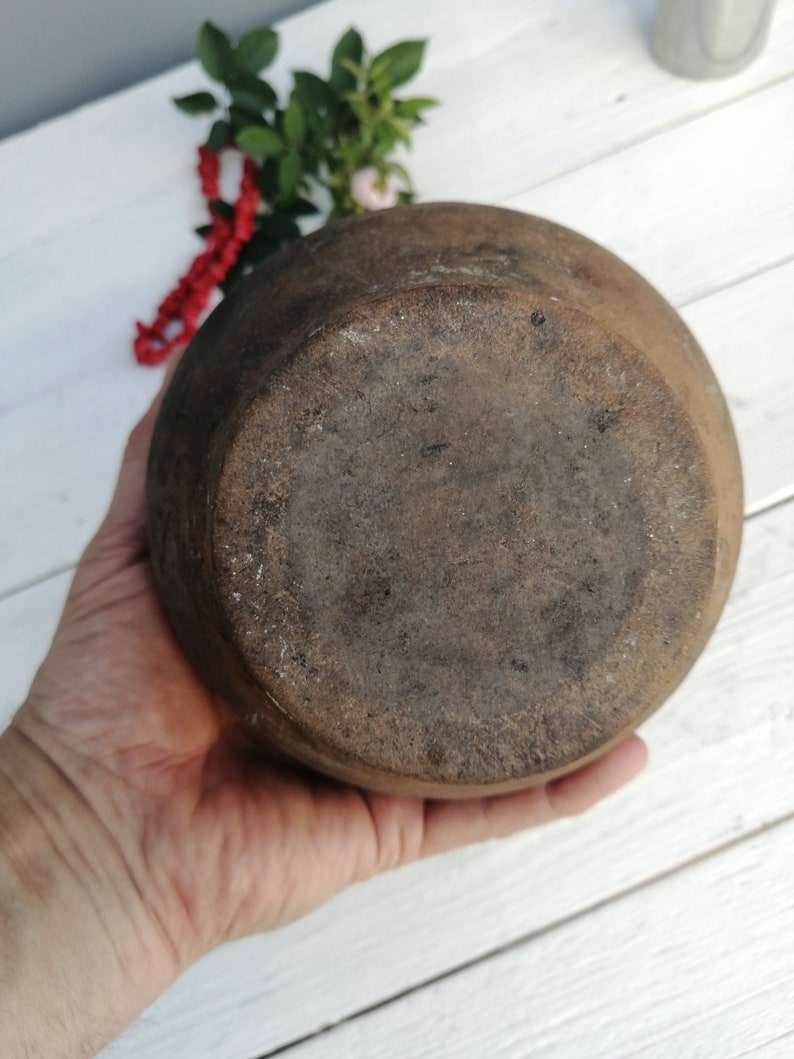 Clay Pots Ceramic Vase Unique Pot Vintage Pot Flower Vase - Etsy