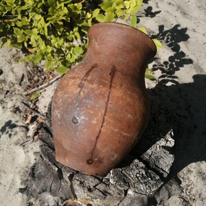 Clay Pots, Ceramic Vase, Unique Pot, Vintage Pot, Flower Vase, Ceramic ...