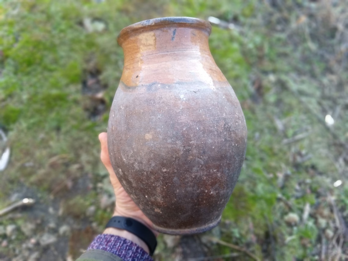 Ceramic Jug Antique Clay Jug Rustic Milk Jug Traditional - Etsy