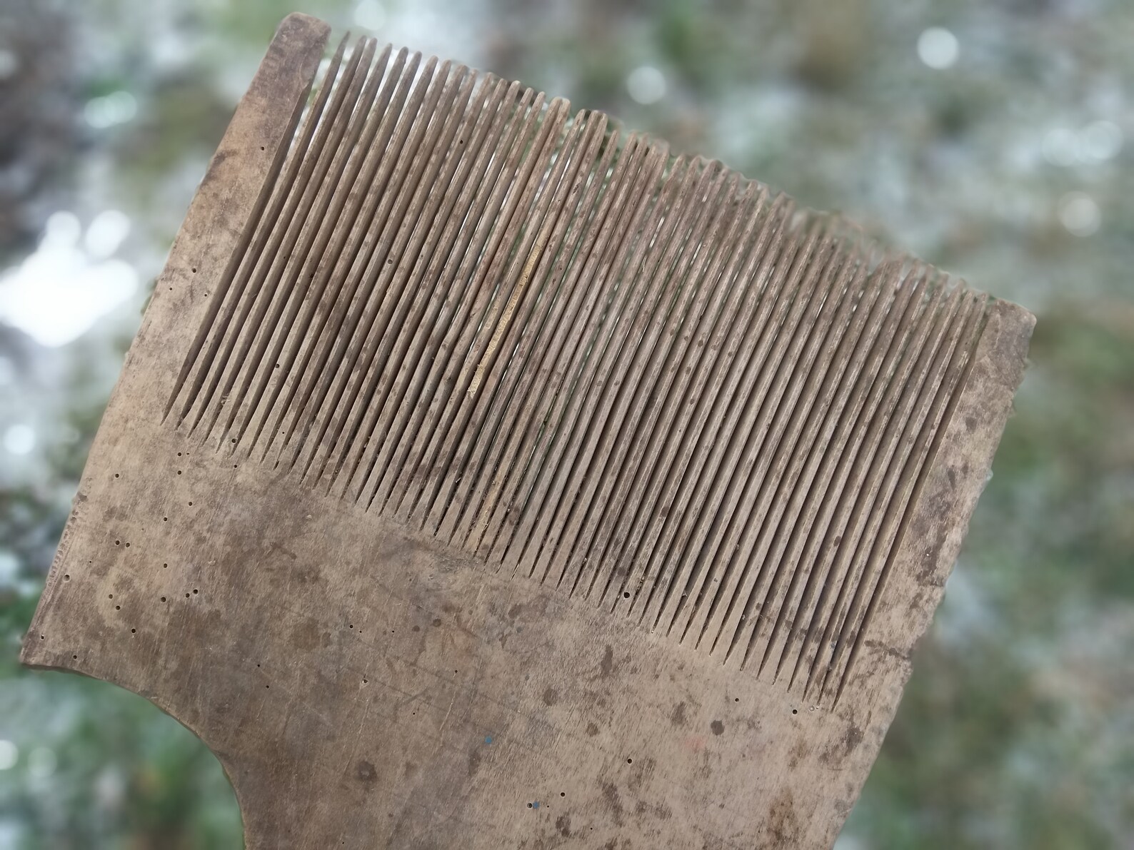 Wool Comb Barber Gift Studio Decor Salon Decor Wooden - Etsy