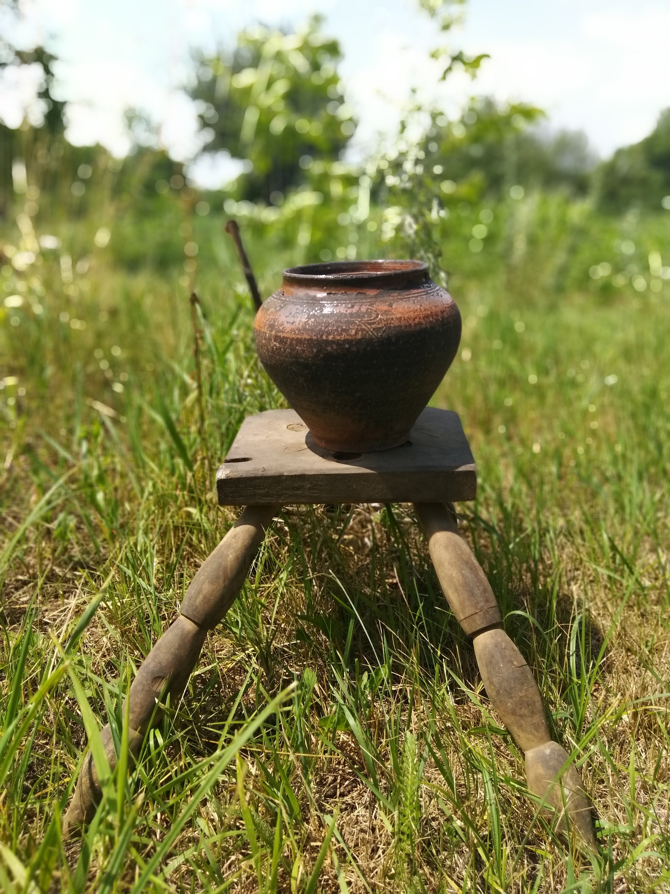 Grandparents gift Ceramic pot large Elegant pot Large ceramic | Etsy