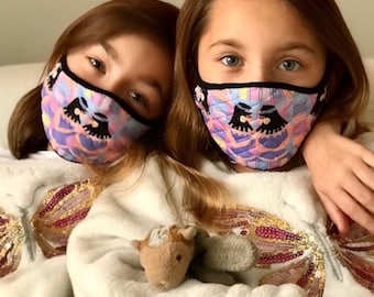 Gemini Face Mask - Etsy