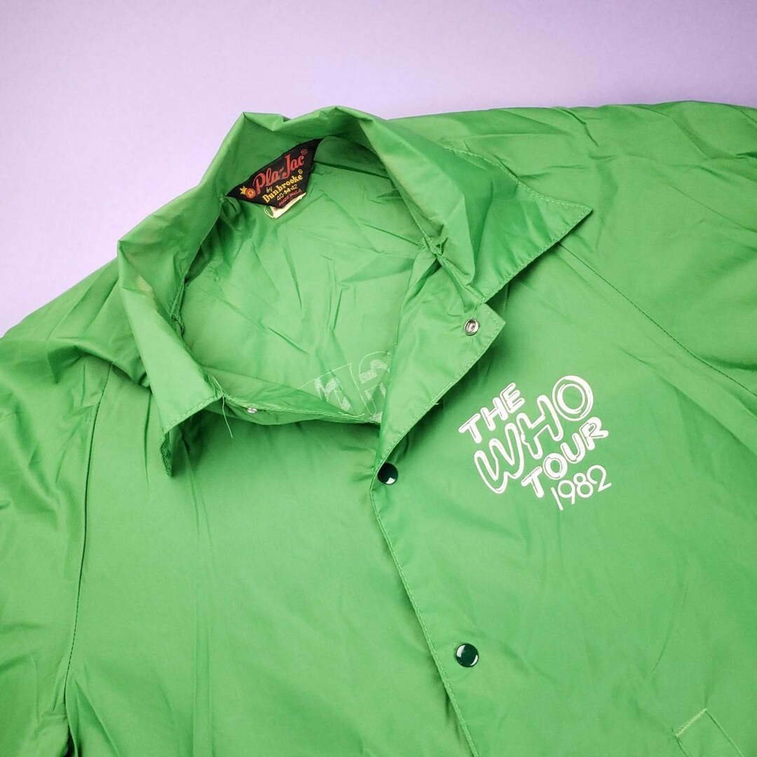 Vintage 1982 the Who Tour Merch Jacket - Etsy