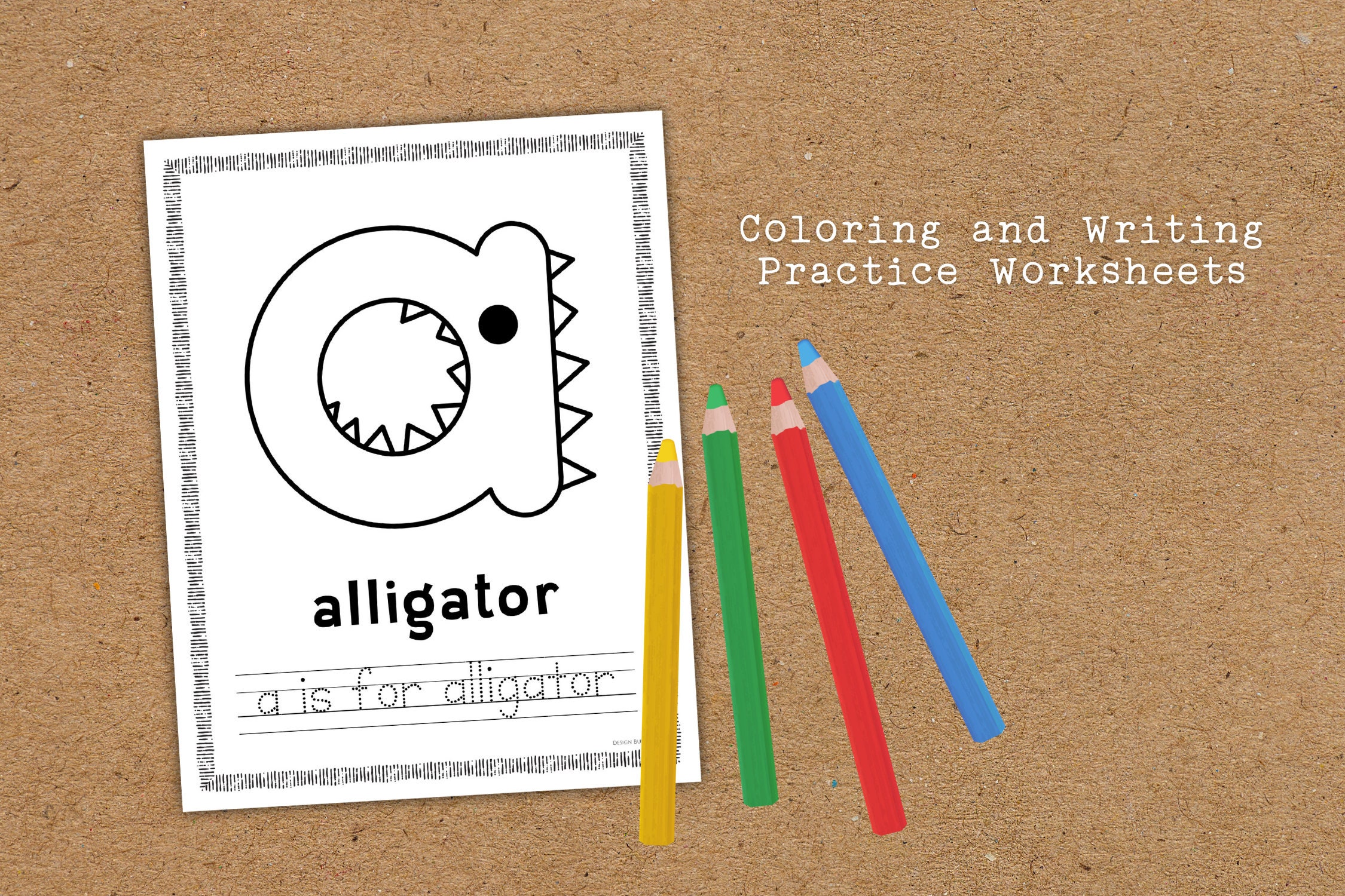 INSTANT DIGITAL DOWNLOAD - Alphabet Coloring Pages - No Physical ...