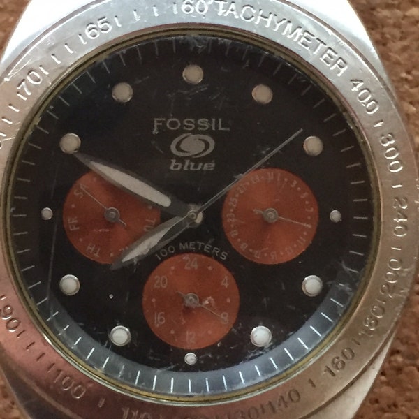 Fossil Blue Watch - Etsy